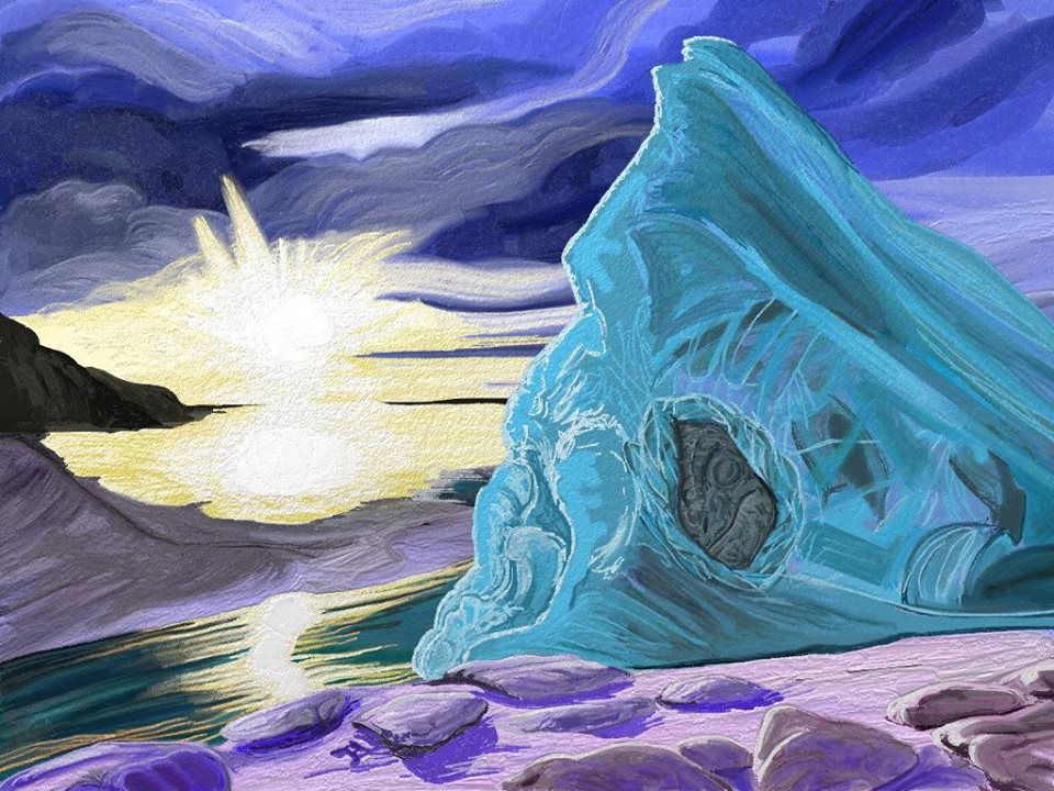 Beaked monster lizard of Glacier Island, 1930 - Globster, Blobs and more